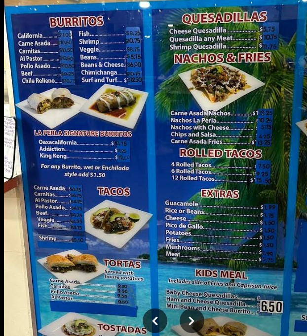 La Perla #3 Restaurant – Best Tacos & Burritos in San Diego